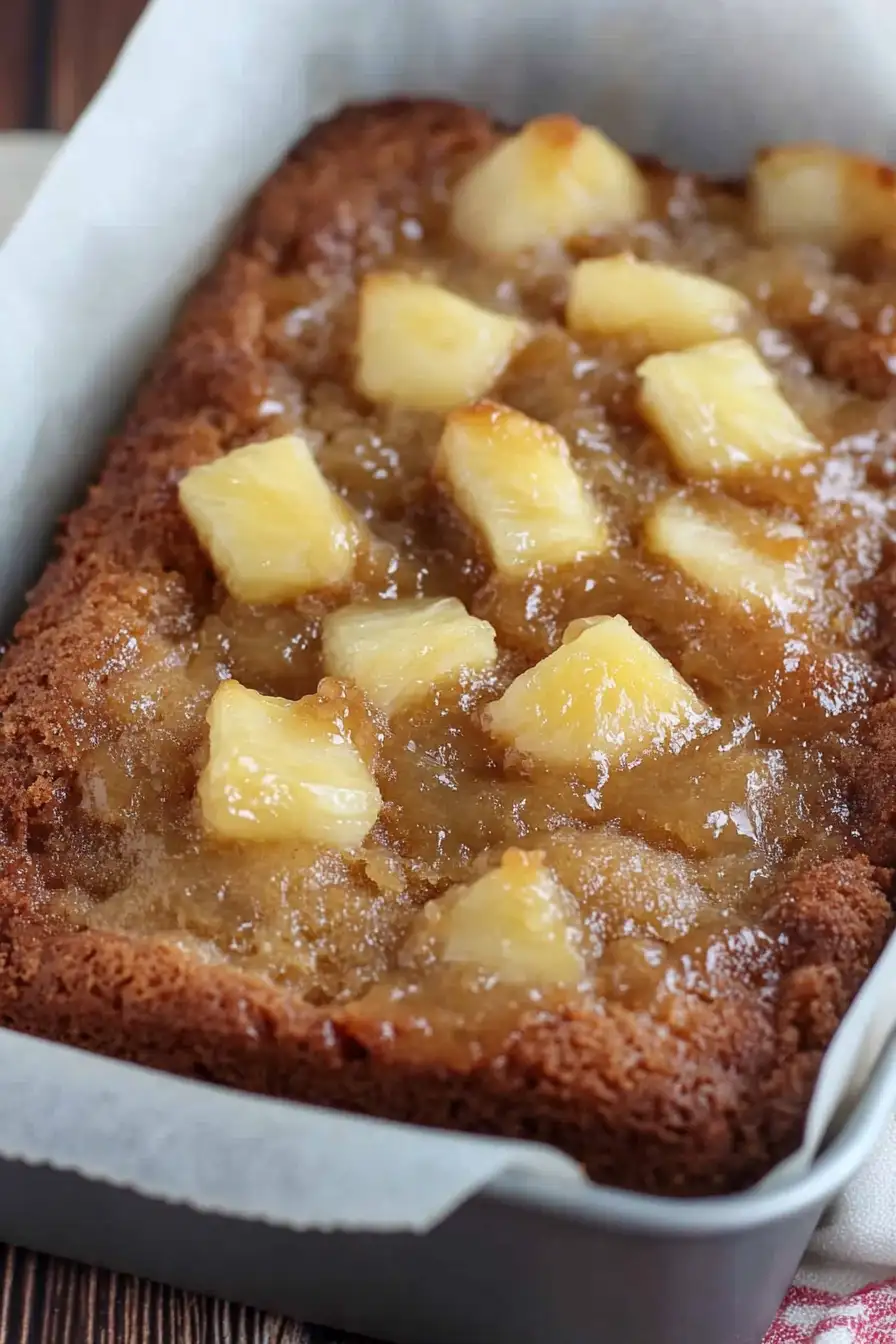 Best Easter Pineapple Loaf Cake
