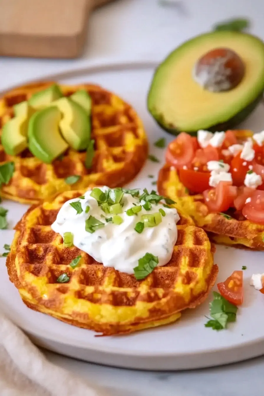 High Protein Yogurt Chaffles