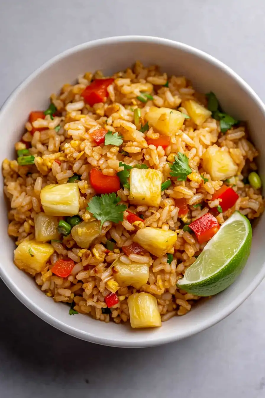 Moist Pineapple Fried Rice