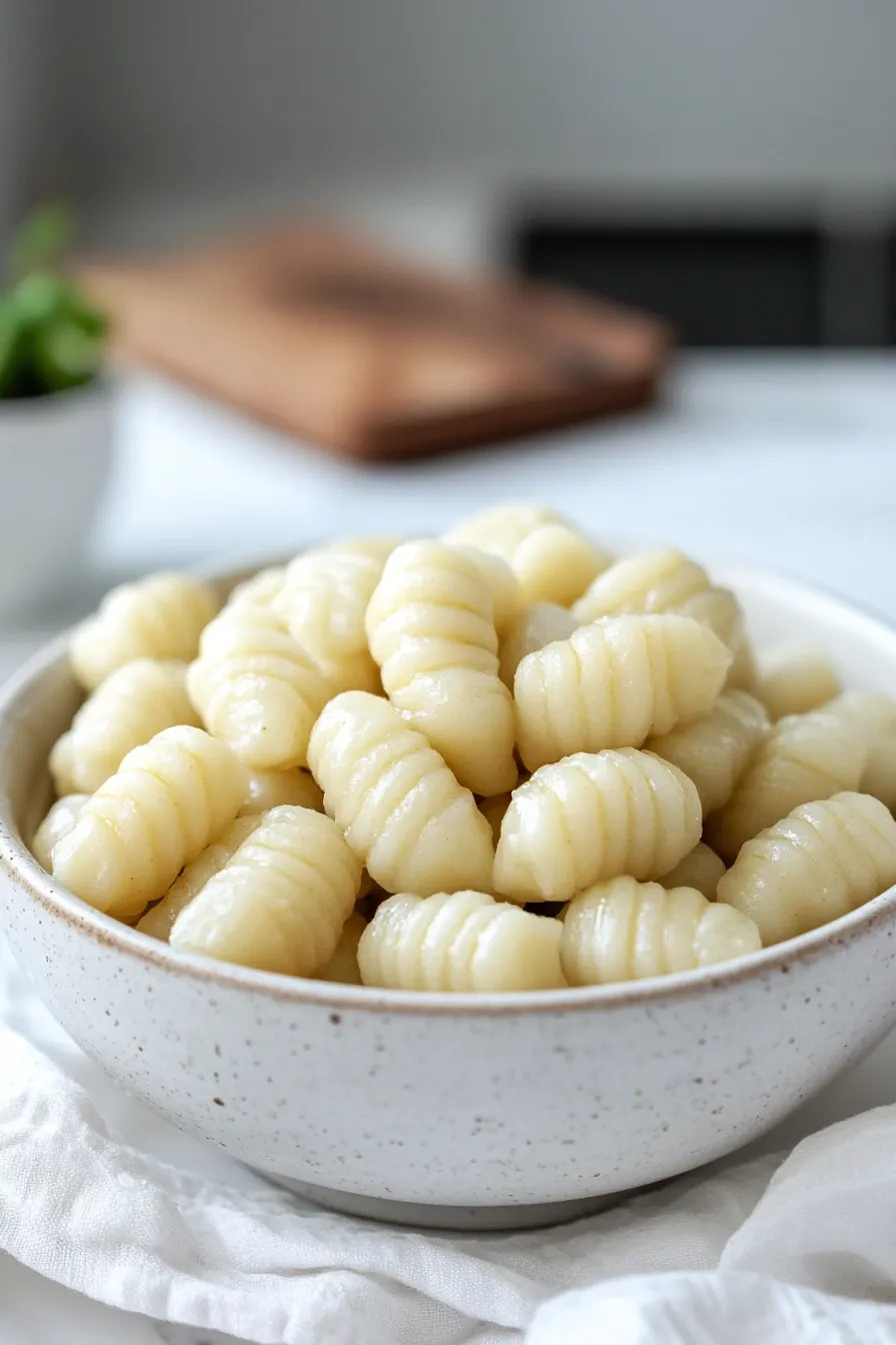 Fluffy Vegan Gnocchi