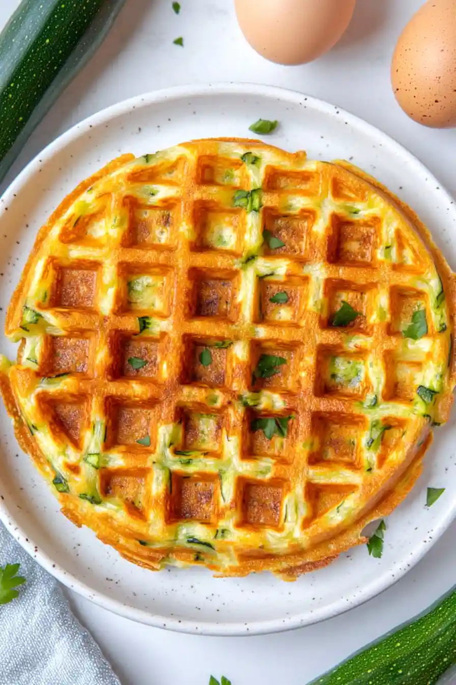 Tasty Keto Zucchini Chaffles