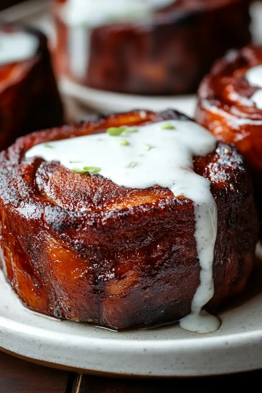Easy Pork Belly Cinnamon Rolls