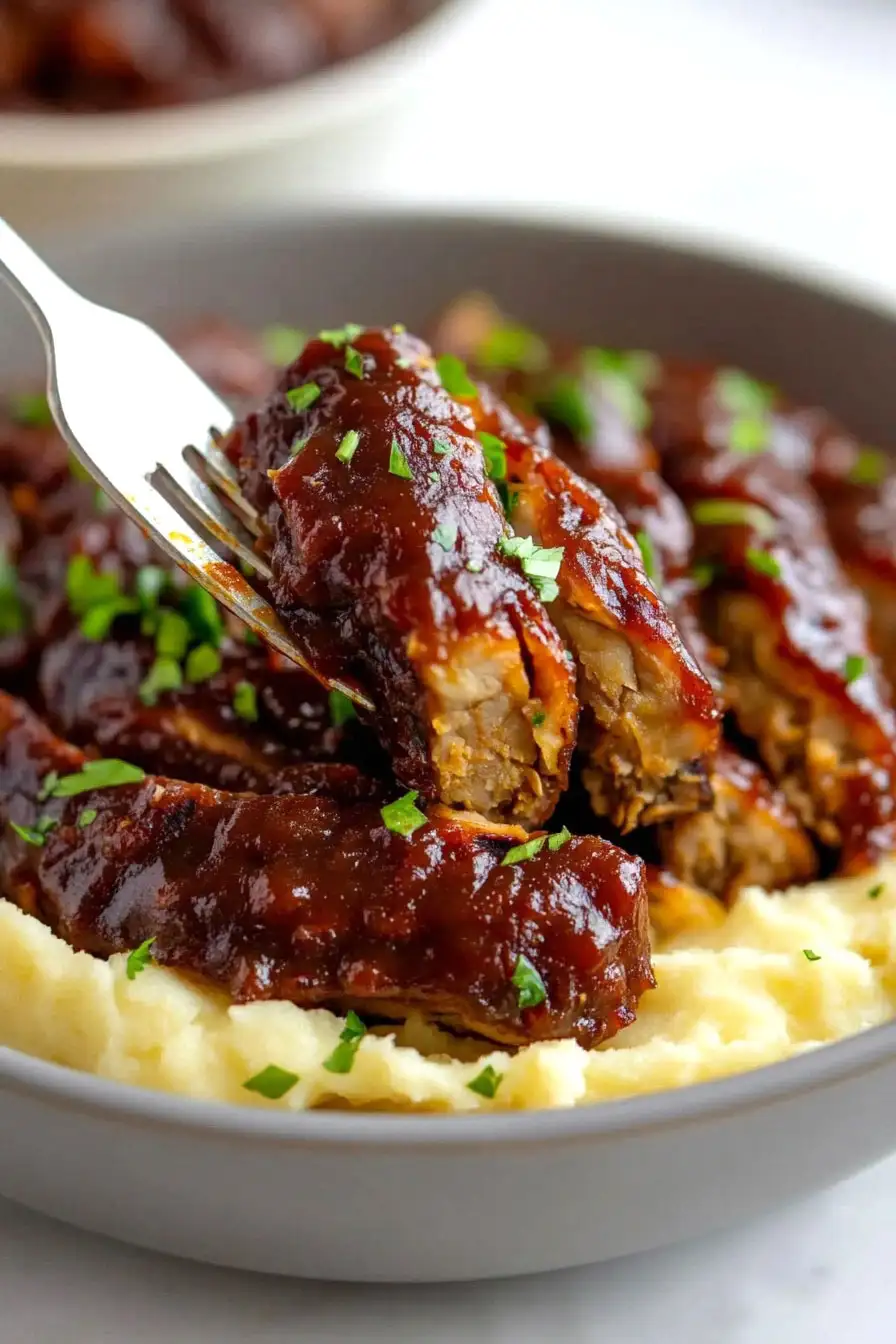 Healthy Jackfruit Ribs