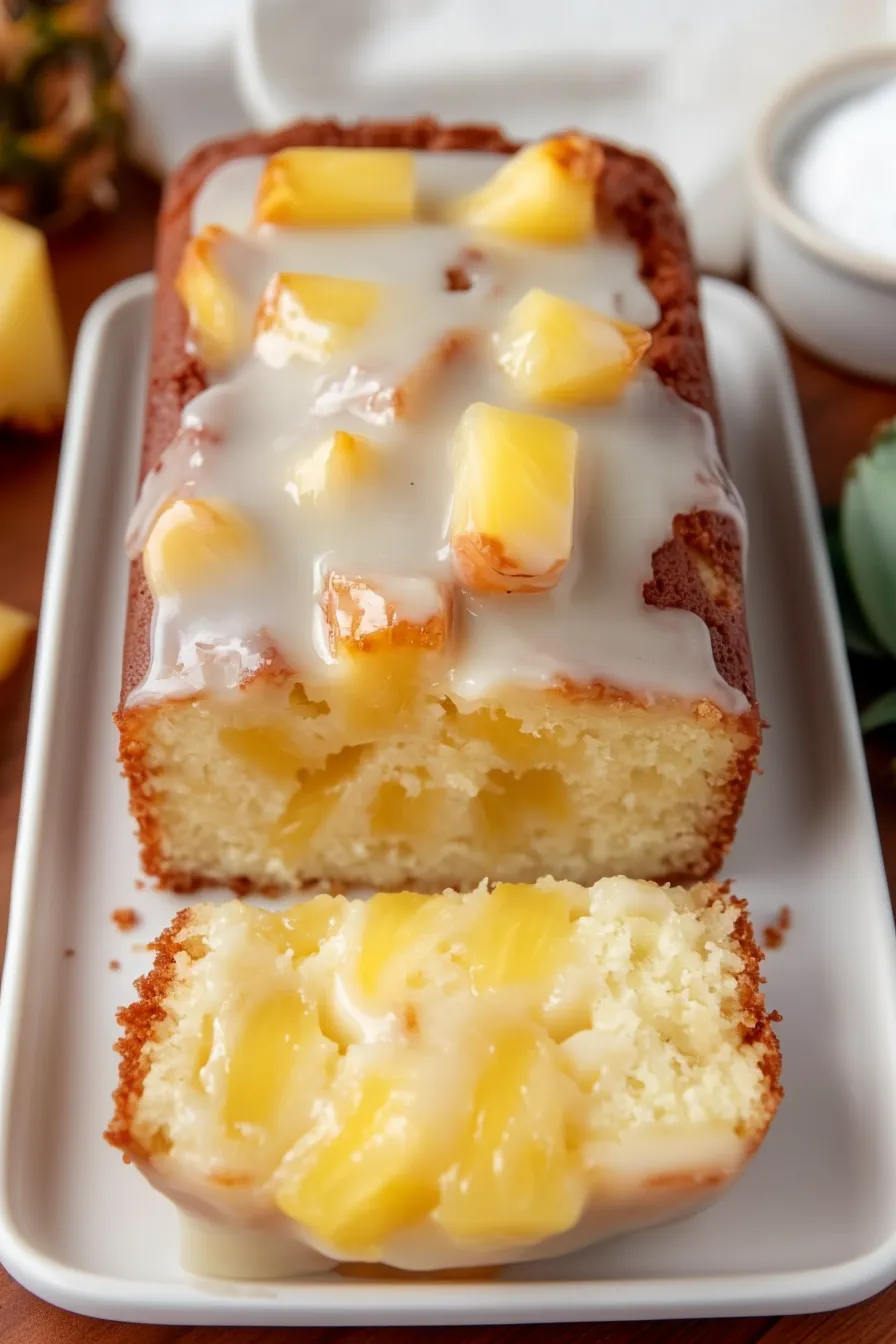 Delicious Easter Pineapple Heaven Cake