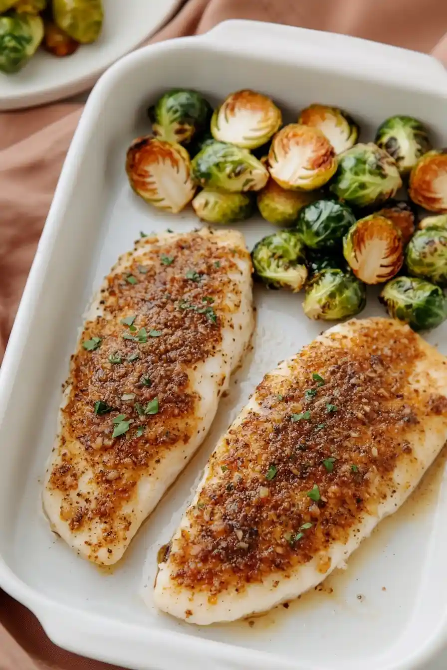 Zesty Baked Catfish Filets