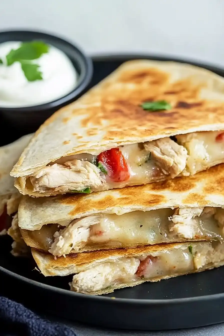 Savory Chicken Salad Quesadilla