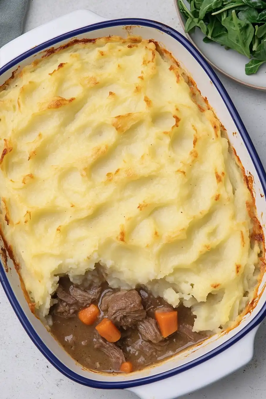 Quick Roast Lamb Pie