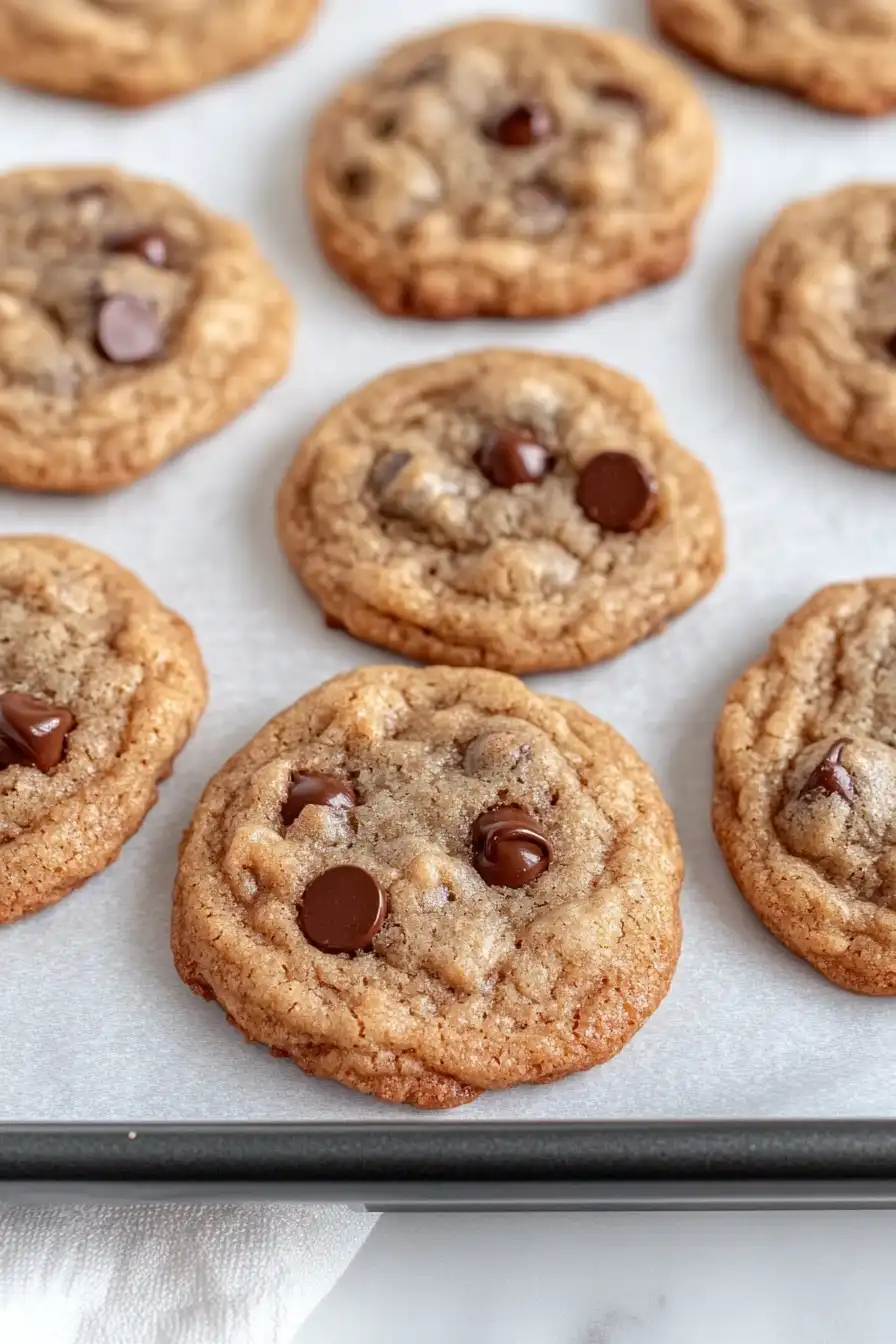 Classic Sourdough Discard Chocolate Chip Cookies