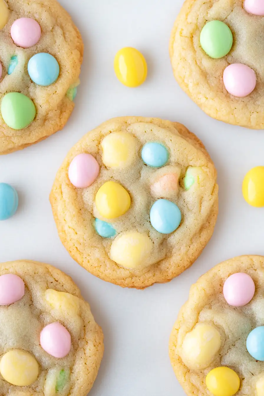 Classic Easter Vanilla Pudding Cookies