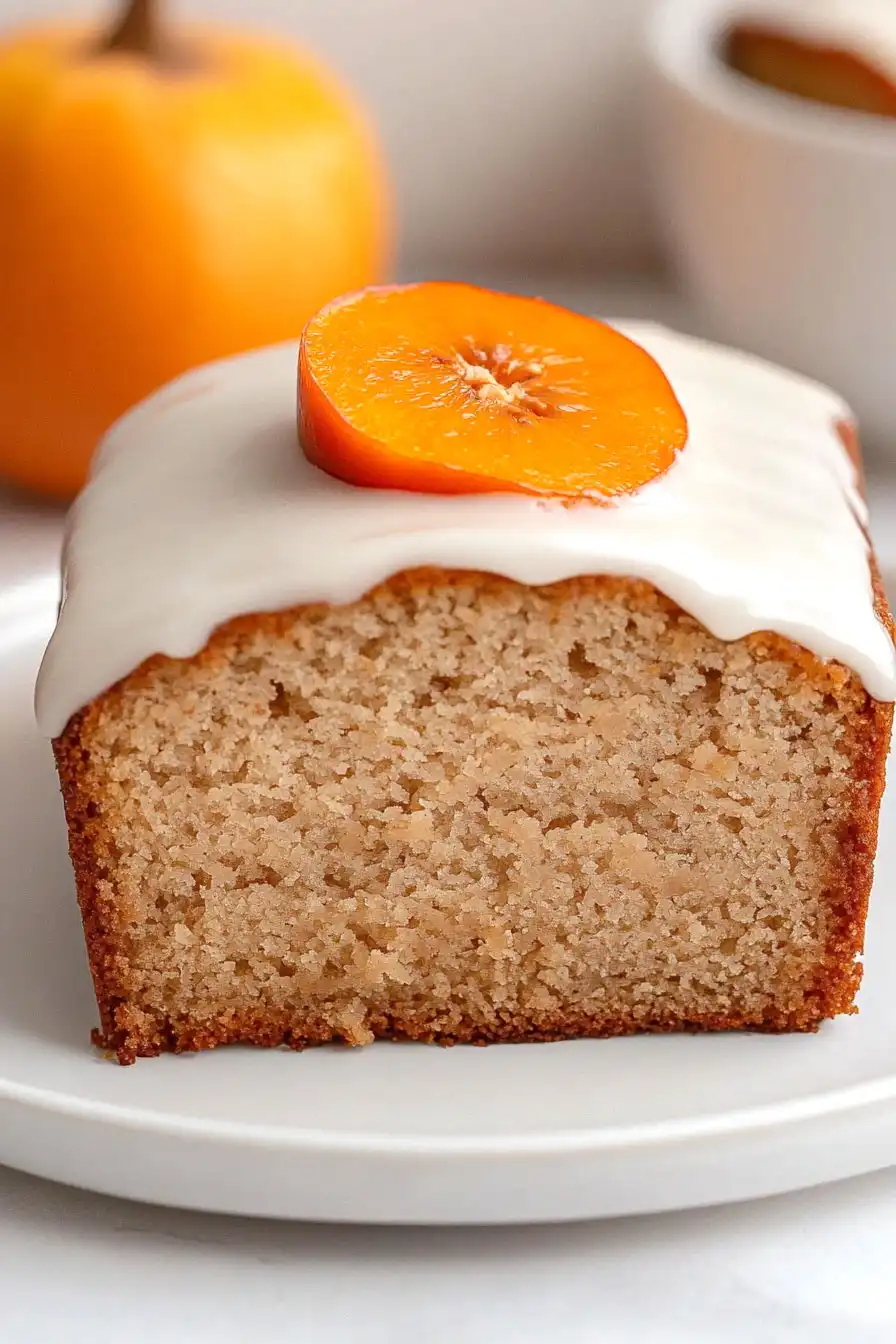 Tasty Persimmon Loaf Cake Recipe