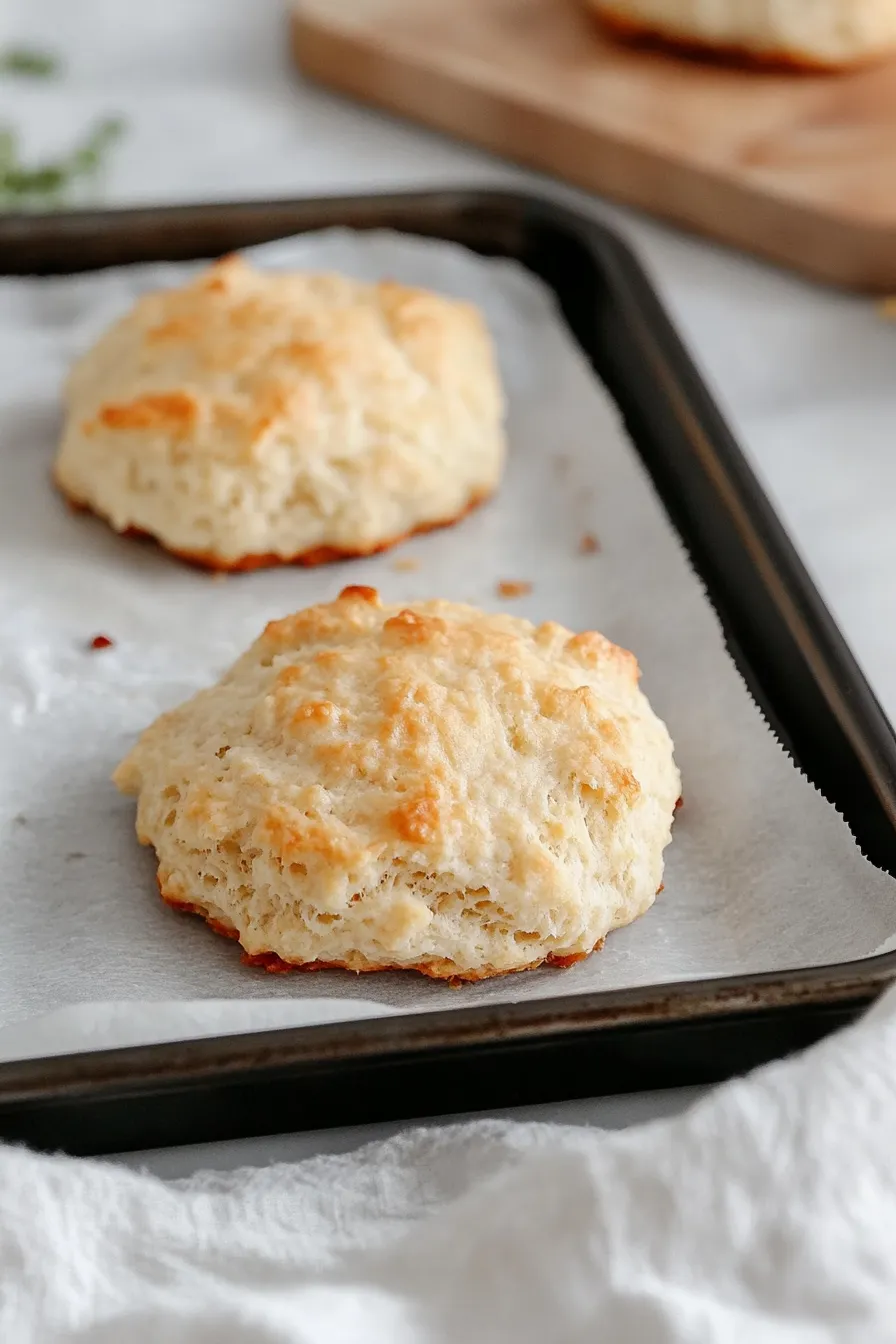 Savory Sourdough Discard Drop Biscuits