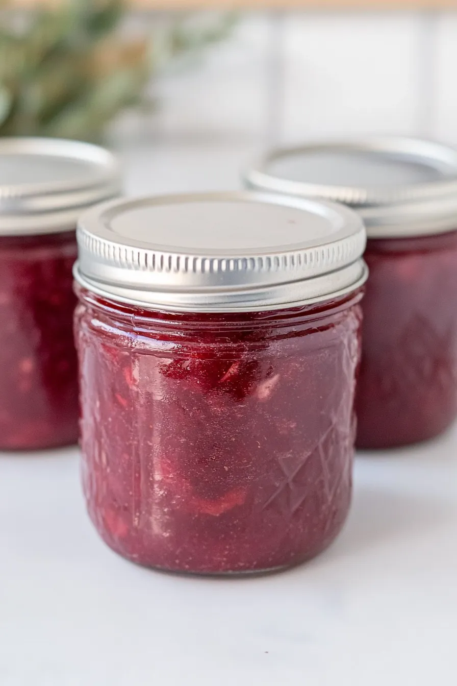 Easy Cherry Jam Canning Recipe