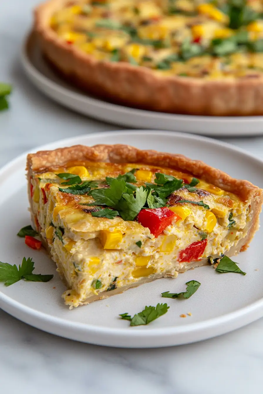 Tasty Street Corn Quiche