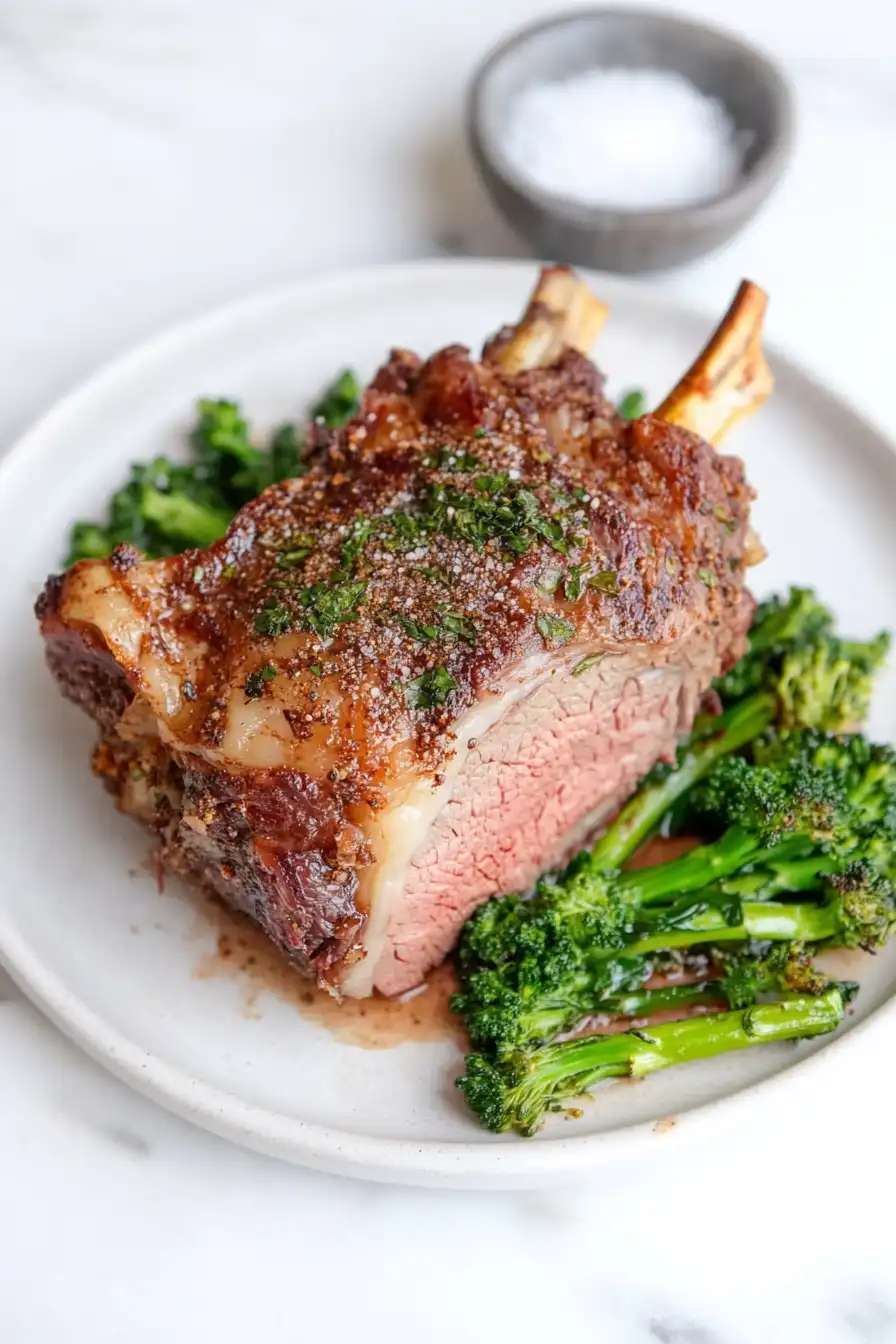 Easy Christmas Prime Rib