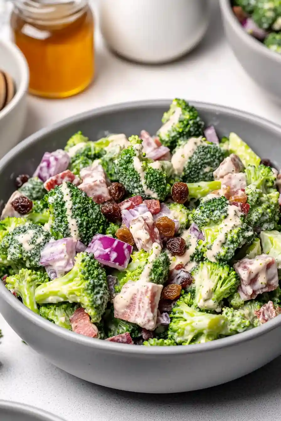 Simple Light Broccoli Salad