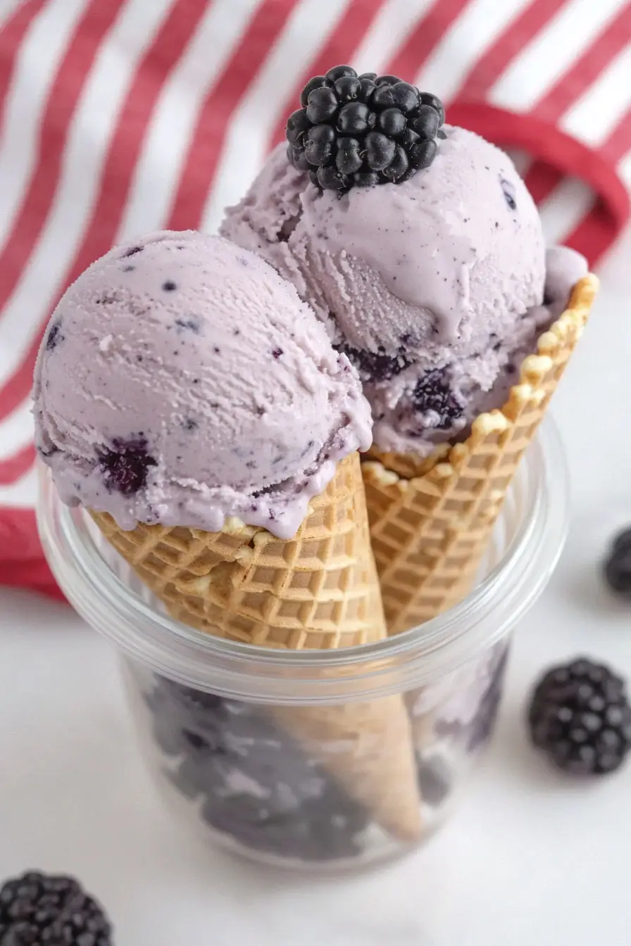 Delicious Mulberry Ice Cream Recipe