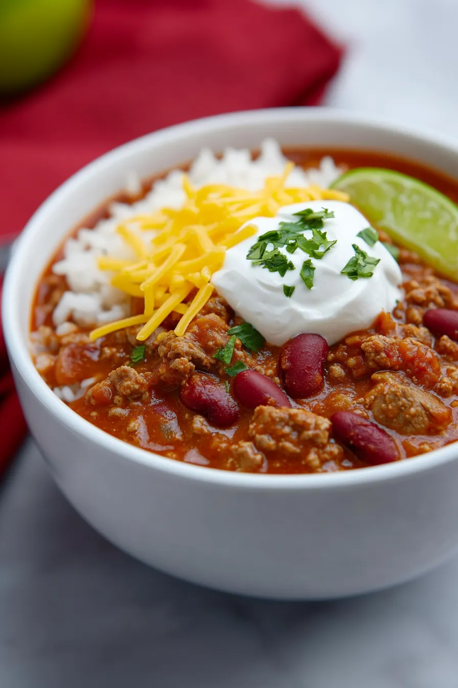 Easy Prime Rib Chili
