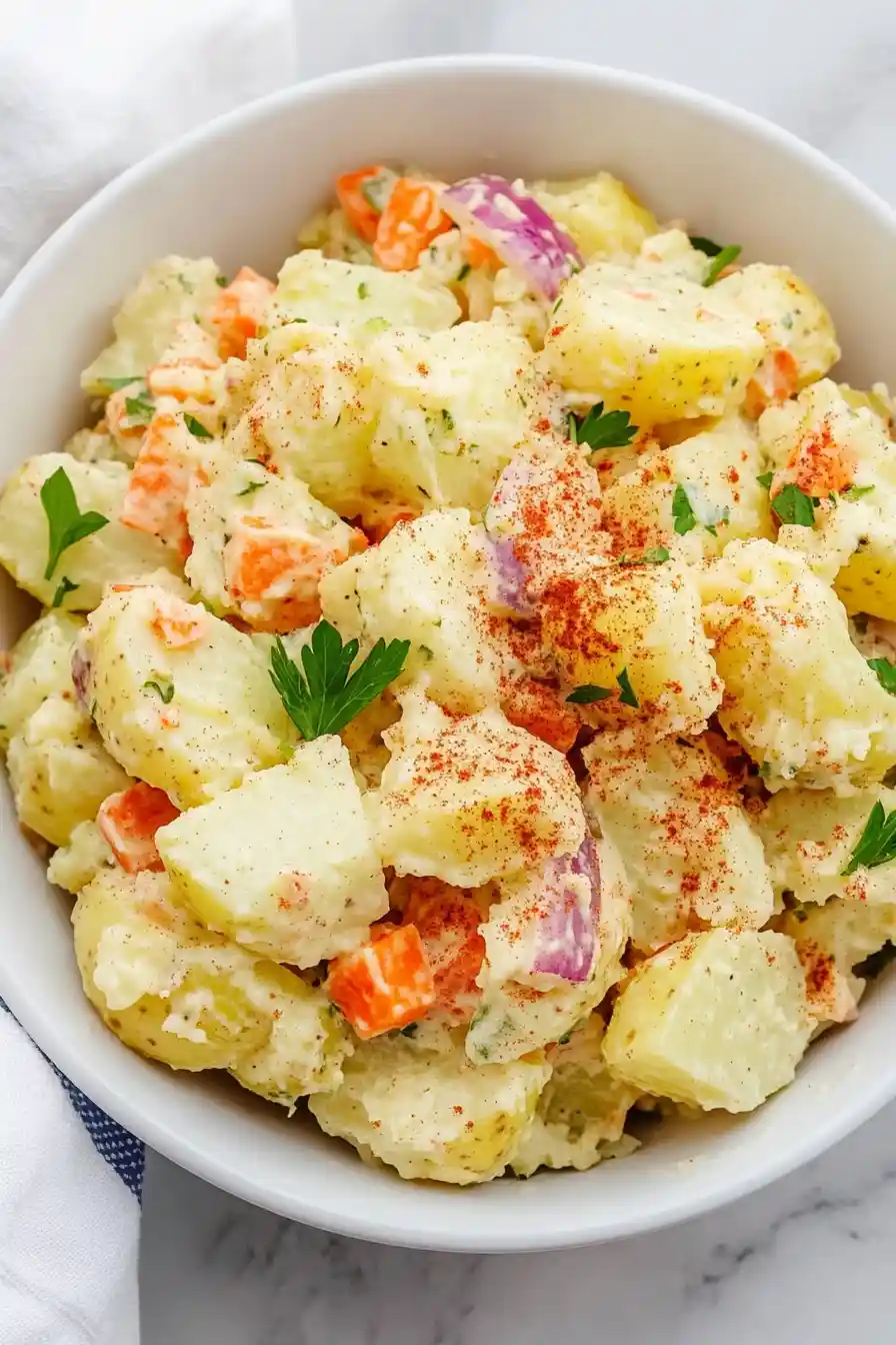 Authentic Puerto Rican Style Potato Salad