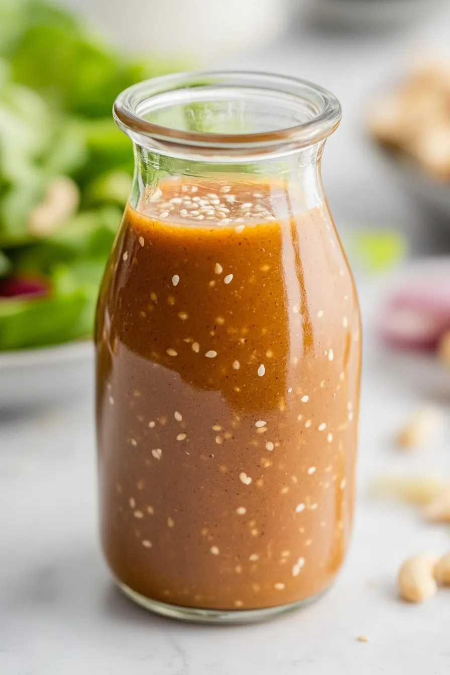 Savory Asian Chicken Salad Dressing