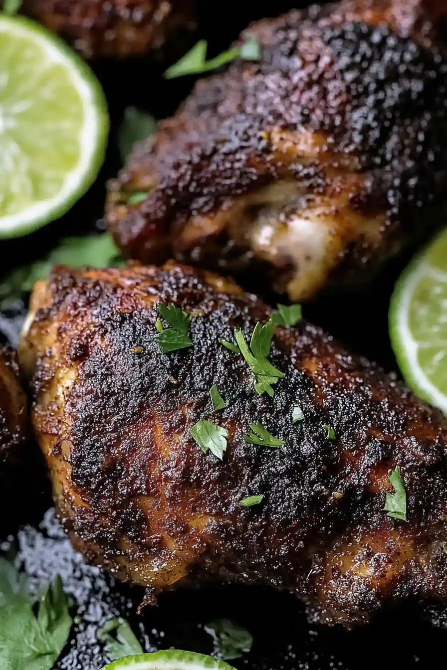 Quick Oven Baked Jerk Chicken