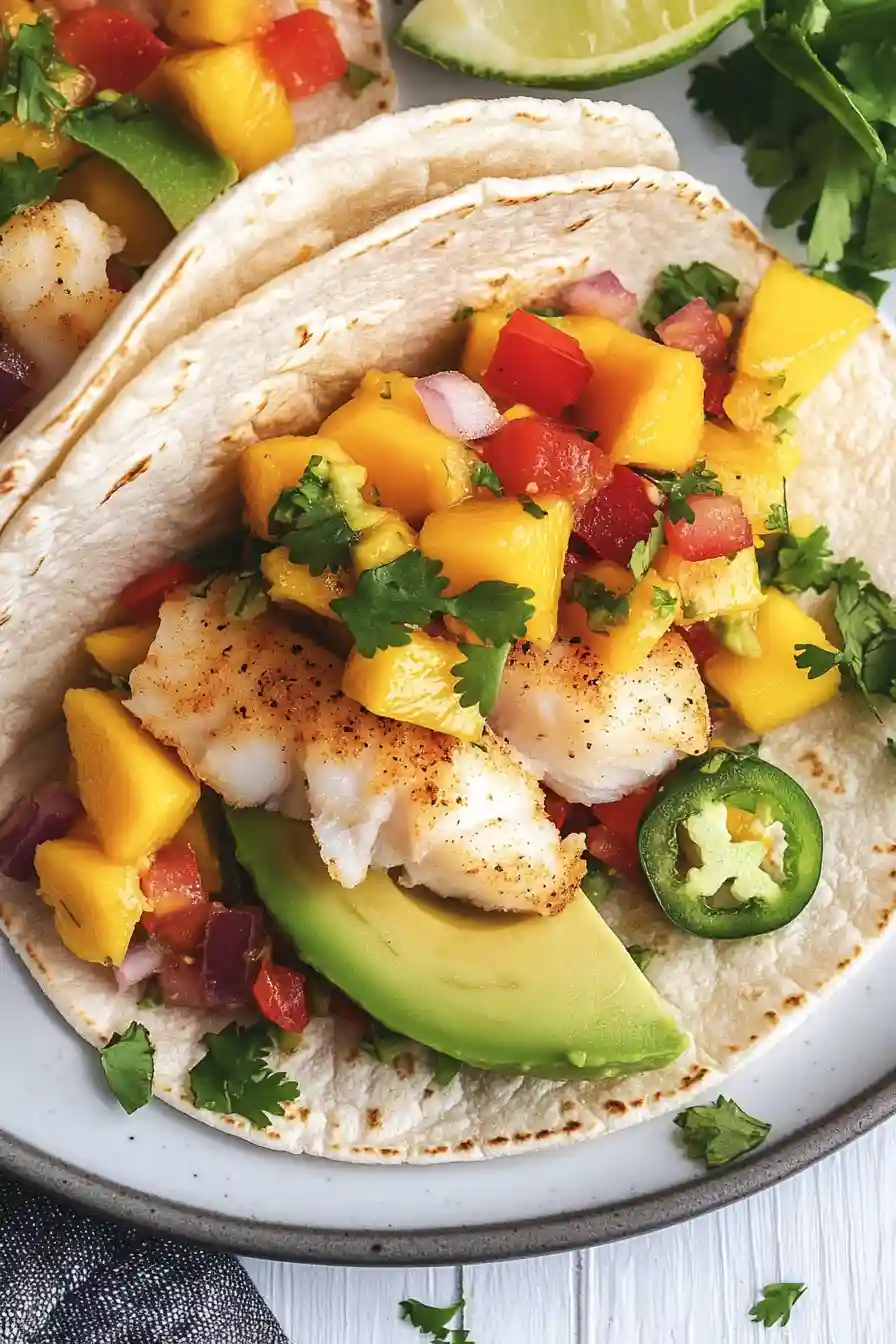 Delicious Halibut Fish Tacos Recipe