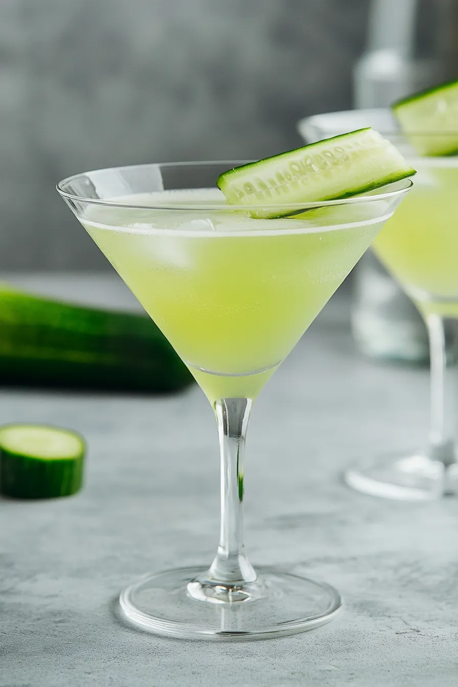 Best Cucumber Gimlet Drink