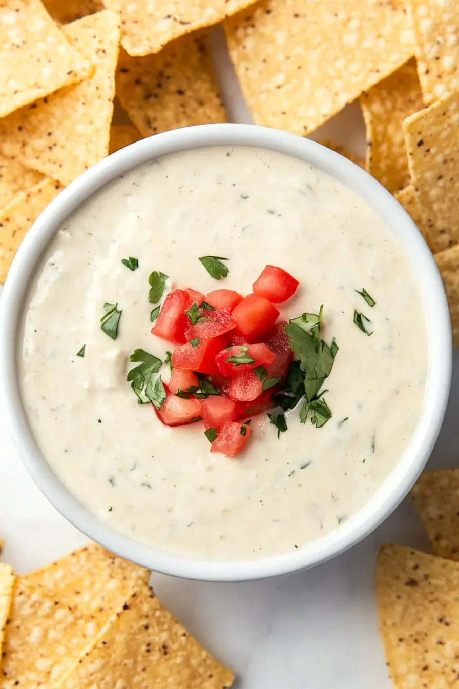Easy White Queso Dip