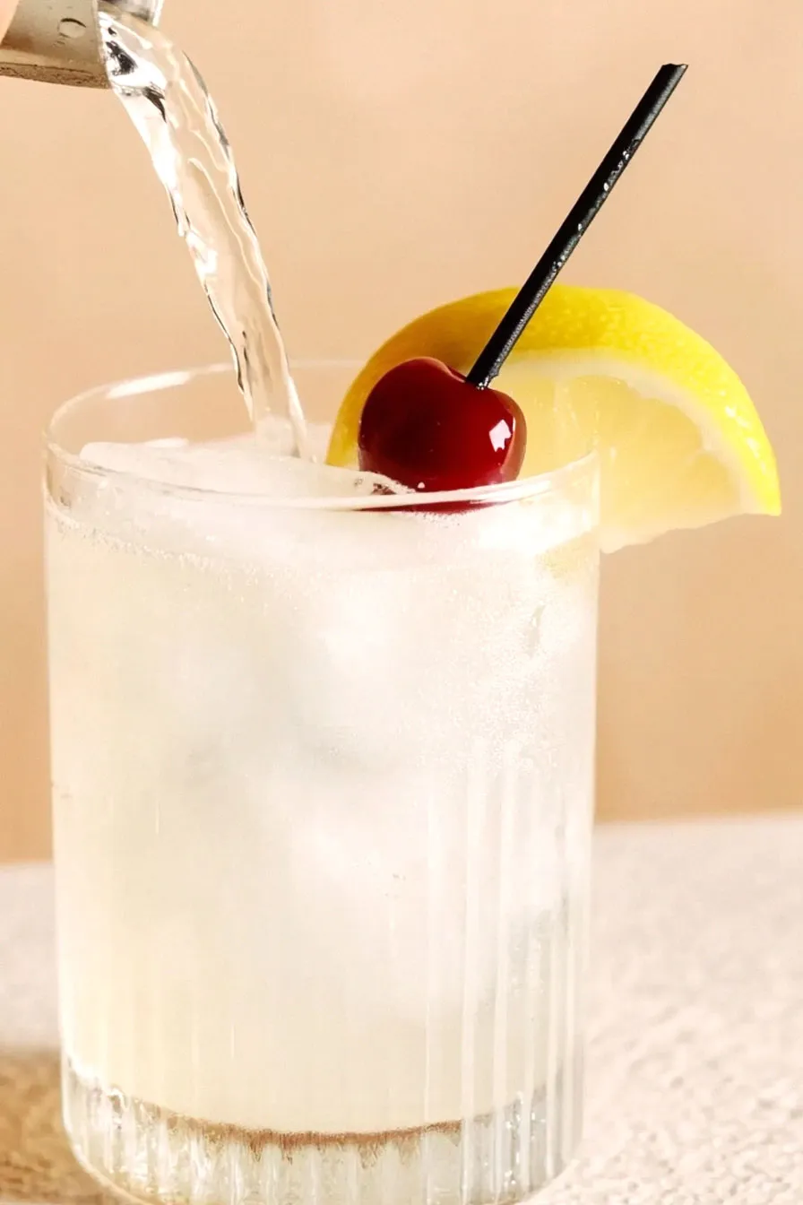 Refreshing Tom Collins Cocktail
