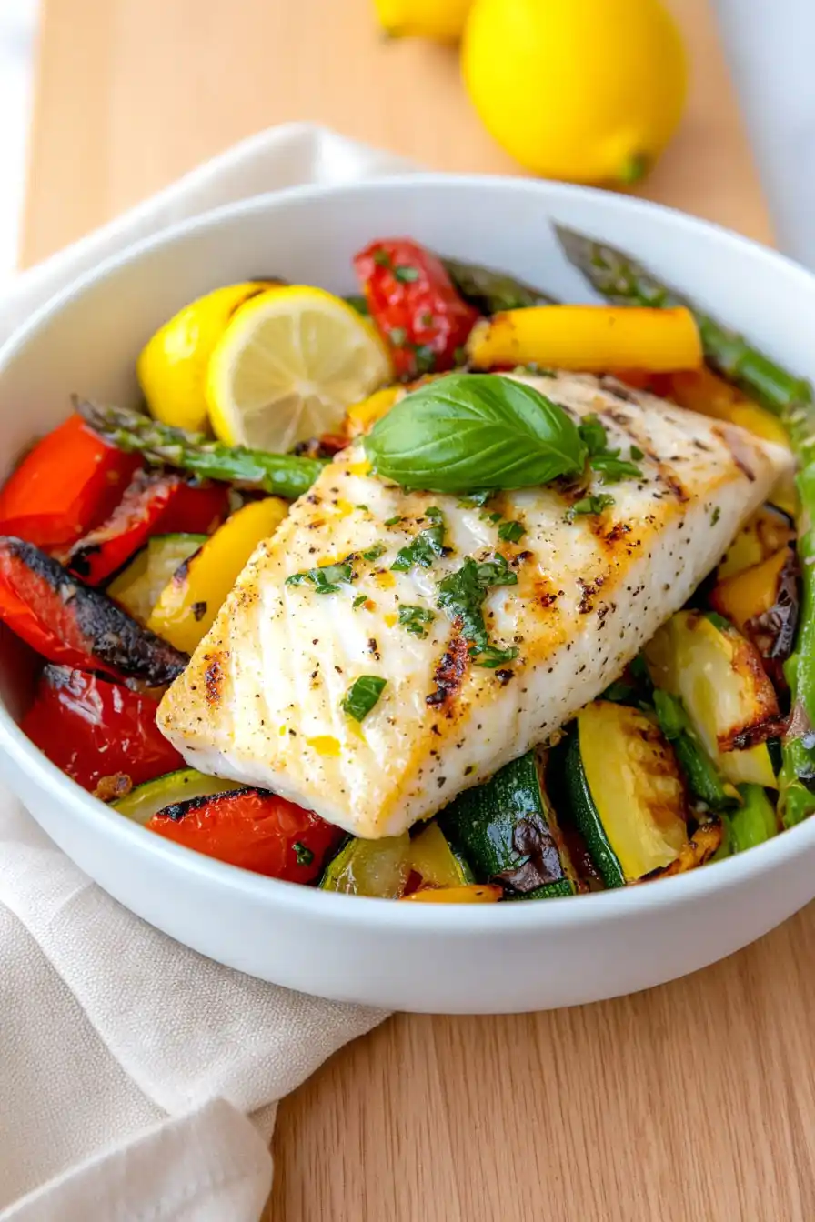 Flavorful Mahi Mahi with Vegetables