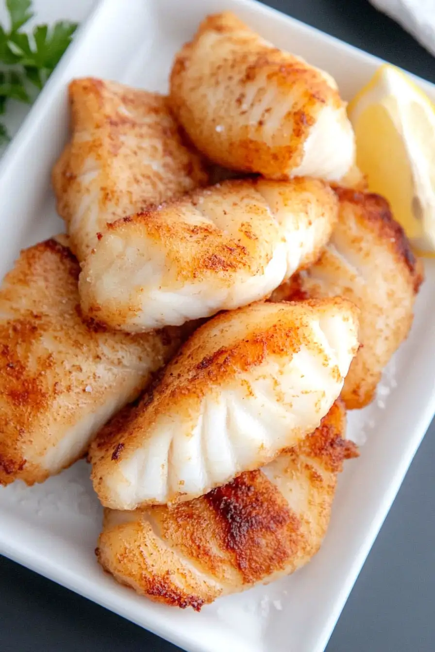 Healthy Halibut Cheeks Option