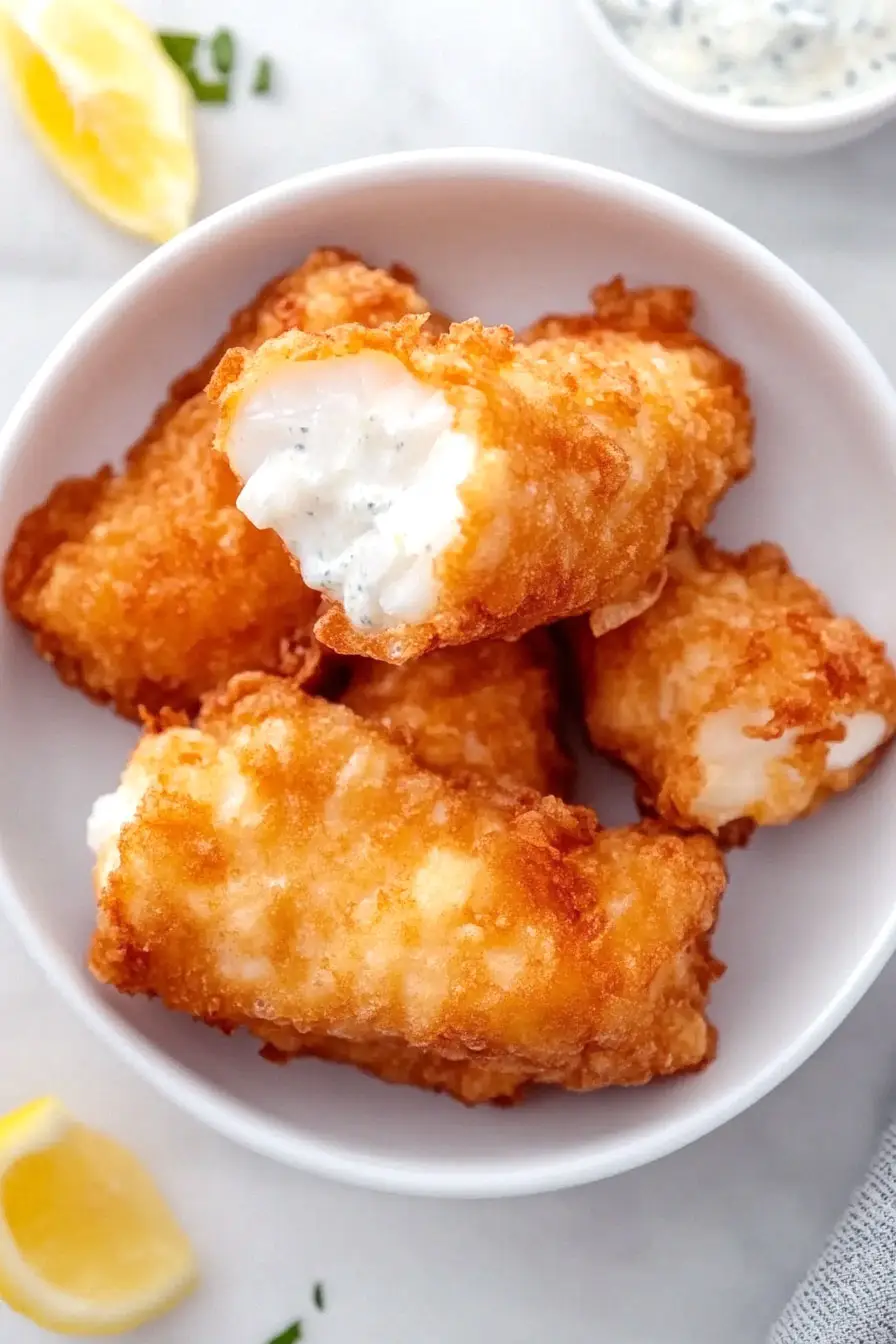 Delicious Beer Battered Halibut
