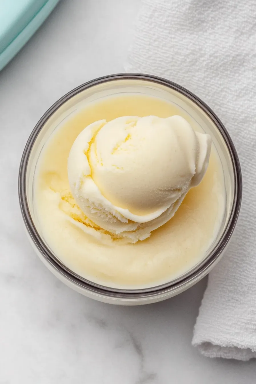 Quick Ninja Creami Vanilla Pudding Ice Cream