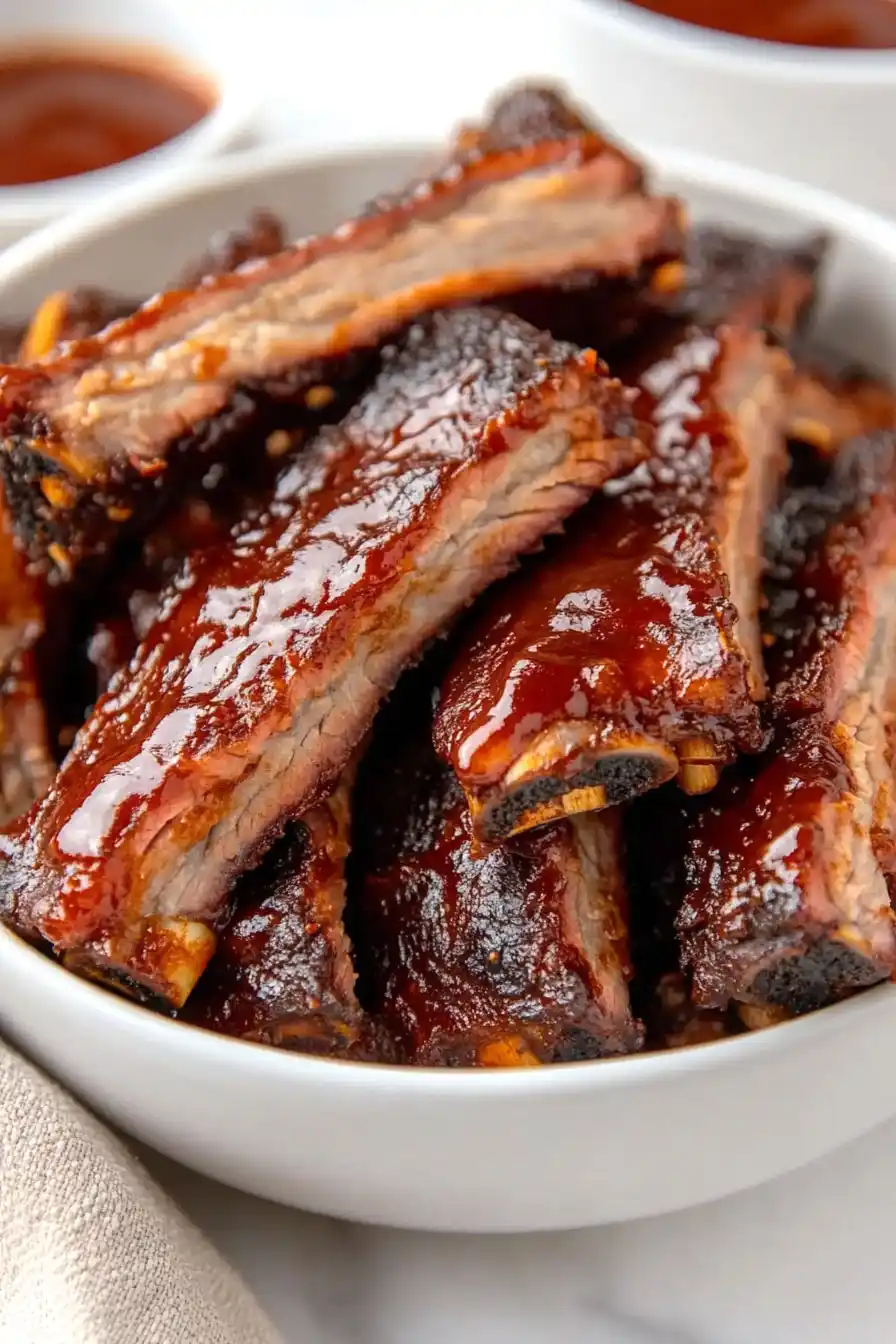 Delicious Air Fryer BBQ Ribs
