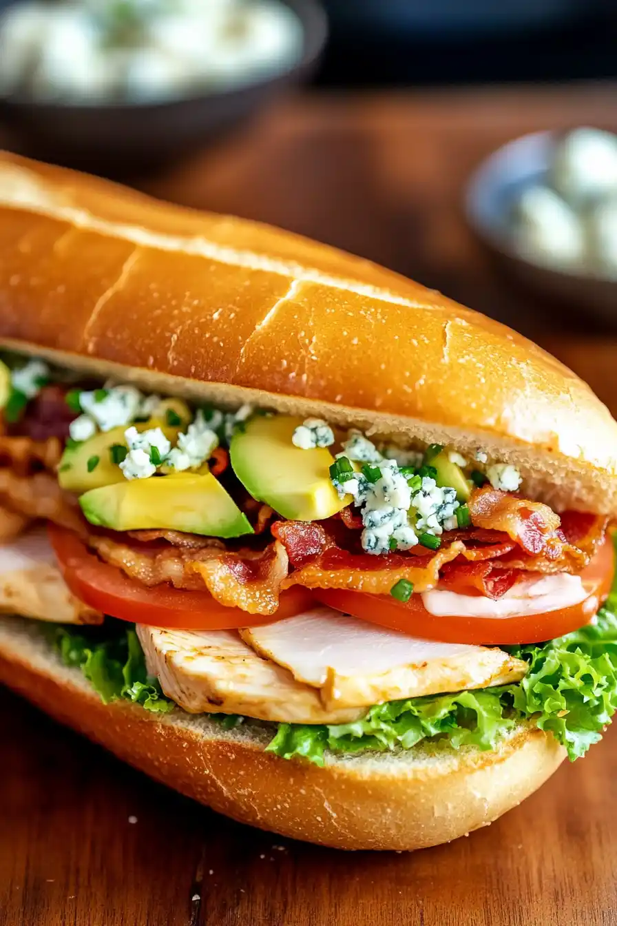 Easy Cobb Salad Sub Recipe