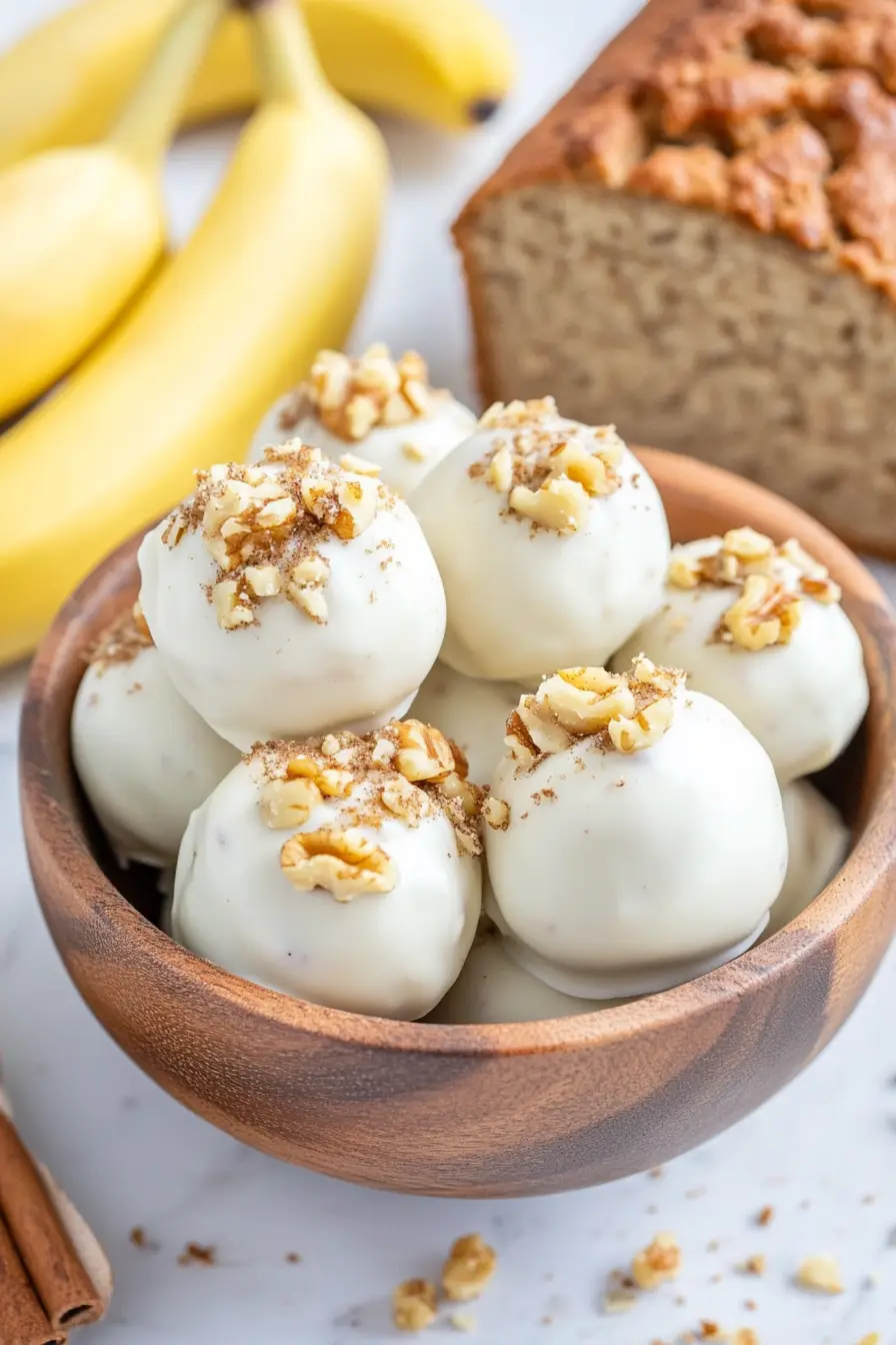 Best Banana Bread Truffles