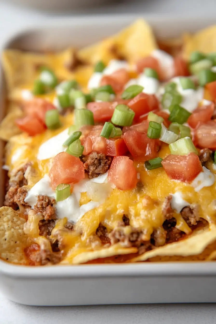 Crunchy Nachos Supreme