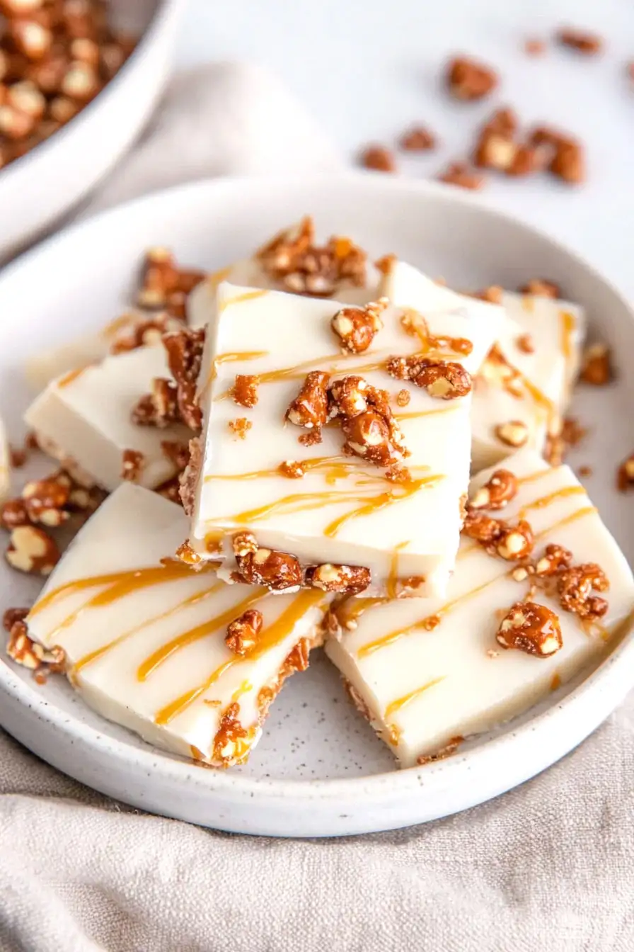 Tasty Frozen Yogurt Bark with Protein Powder