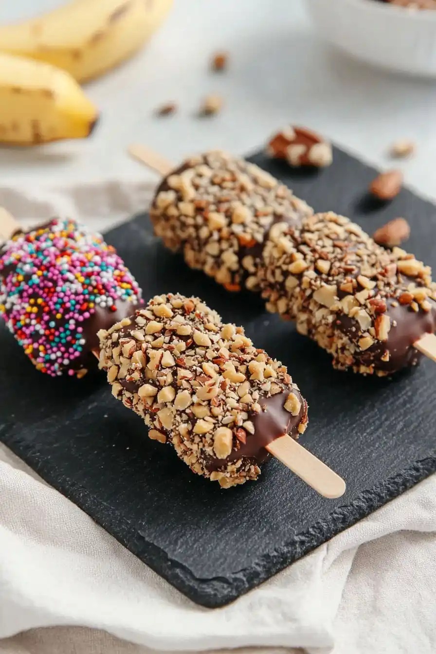 Simple Frozen Banana Snacks