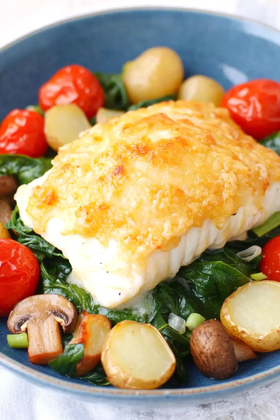 Flavorful Baked Halibut Supreme