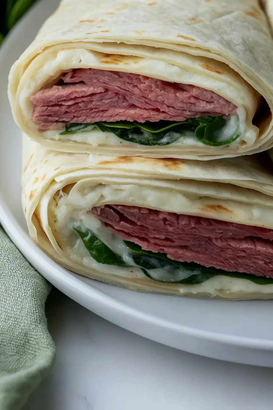 Juicy Roast Beef Wrap