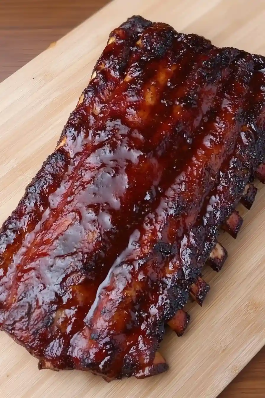 Tasty Smoked Ribs in Smoker 3-2-1