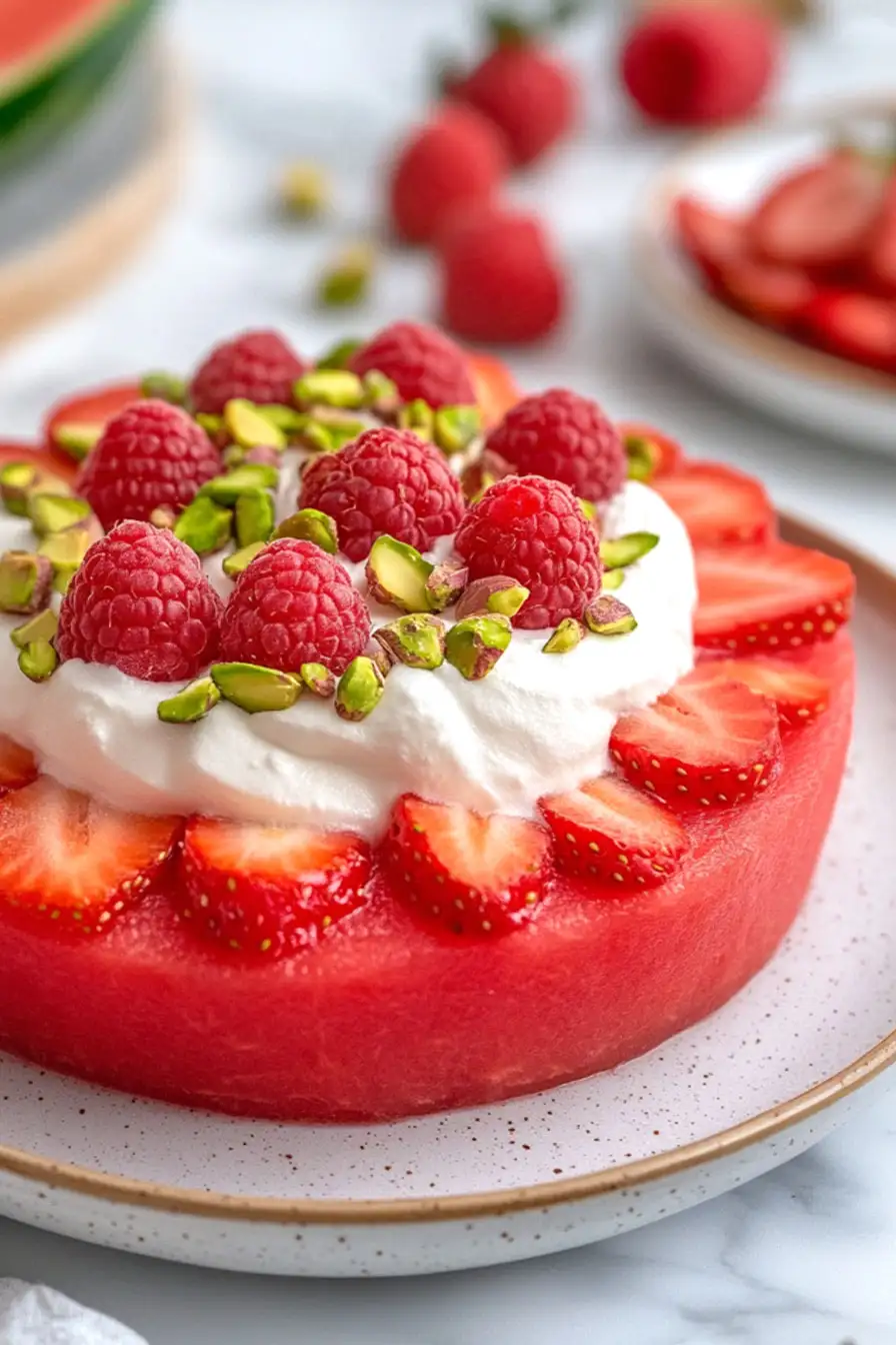 Easy Watermelon Cake