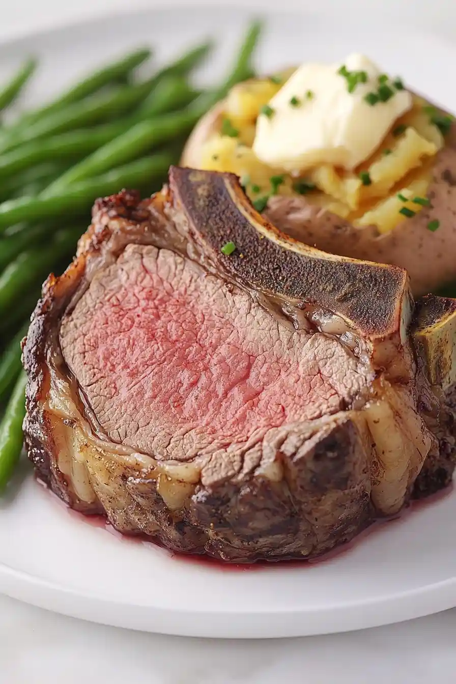 Quick Prime Rib for Two