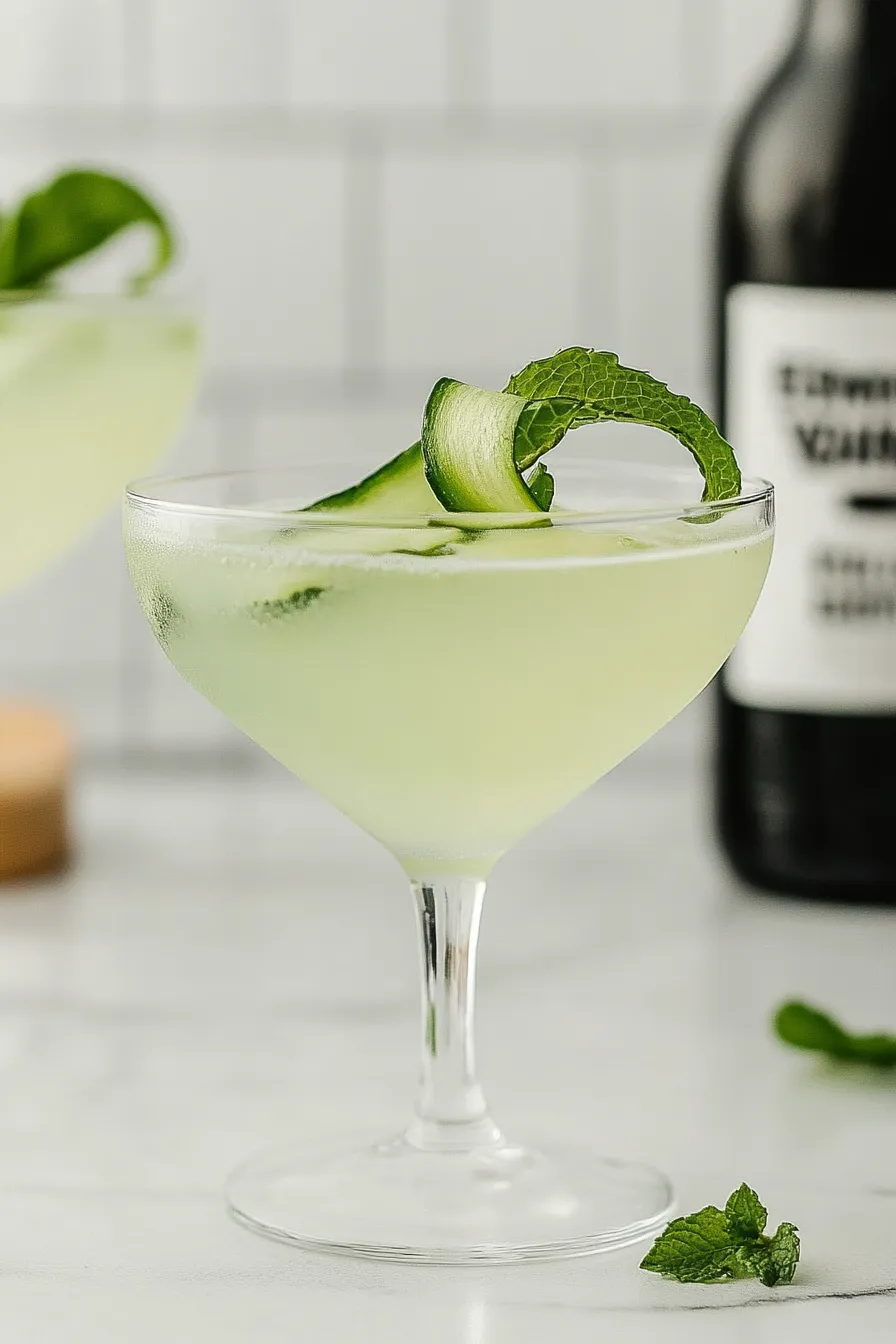 Best Cucumber Vodka Gimlet Recipe