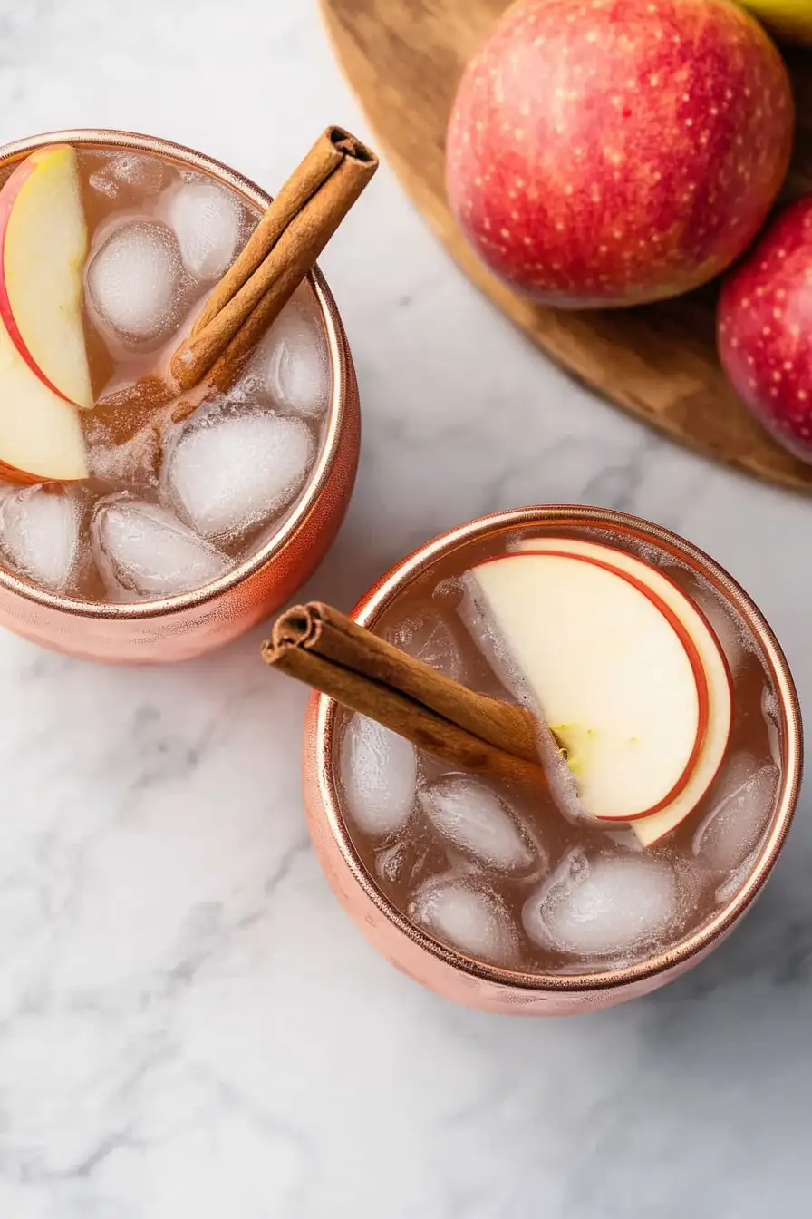 Refreshing Apple Cider Moscow Mule