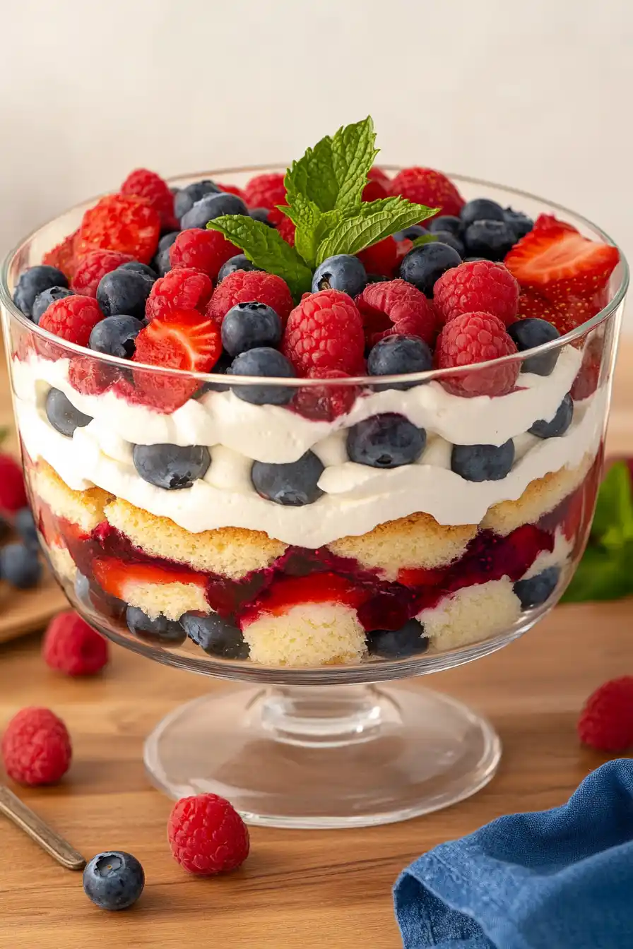 Easy Berry Trifle