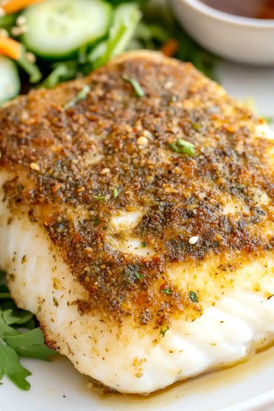 Easy Asian Baked Halibut Recipe