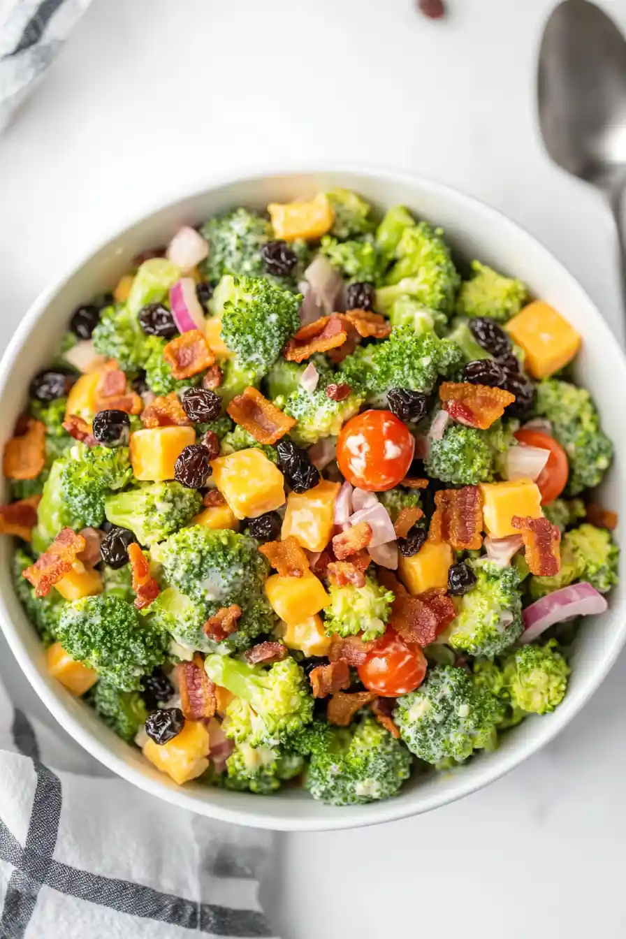 Healthy Paula Deen's Broccoli Salad