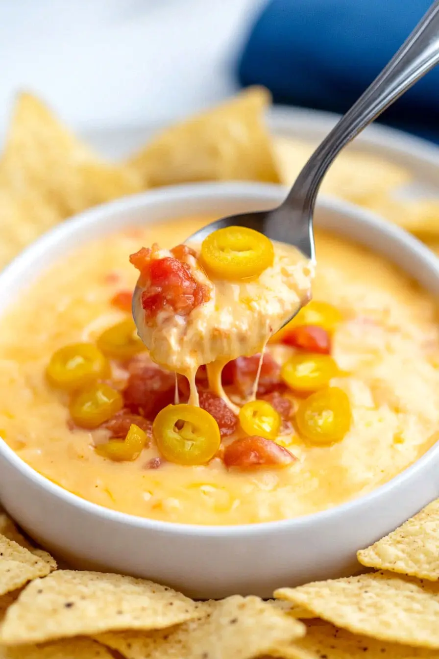 Savory Salsa Con Queso Recipe