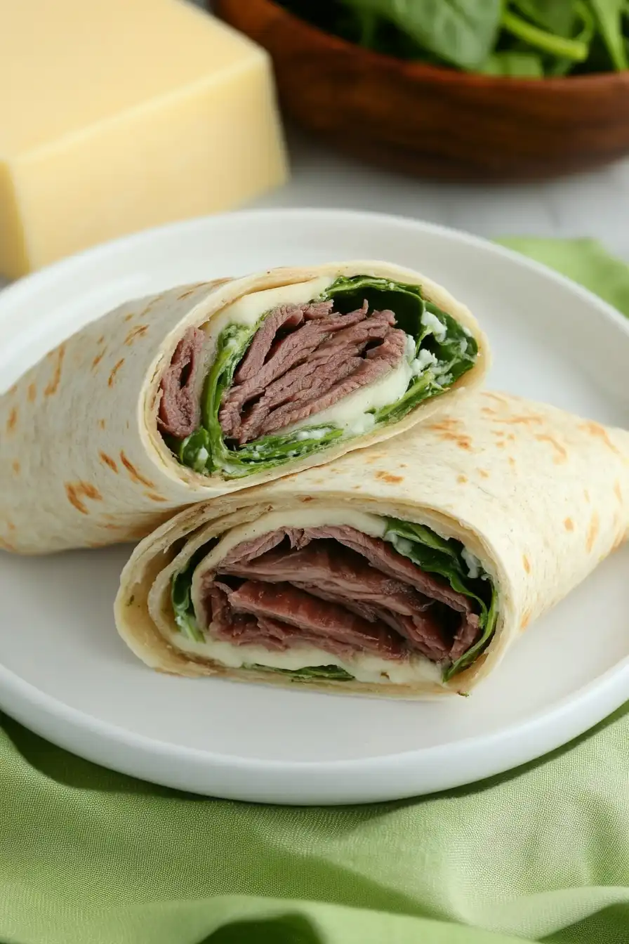 Juicy Roast Beef Wrap